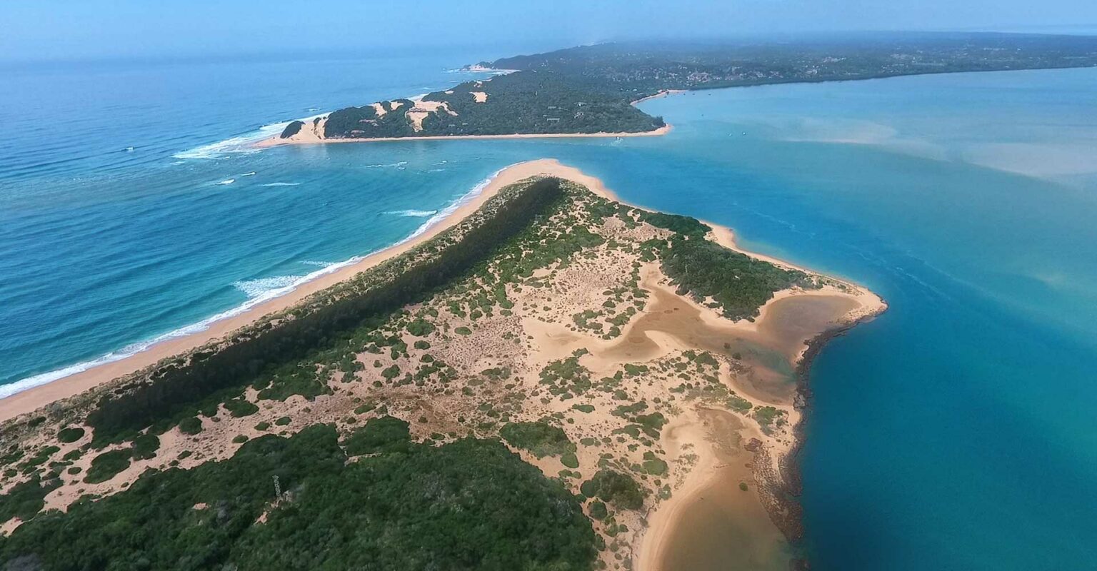 Inhaca Island Mozambique and the Santa Maria Peninsula